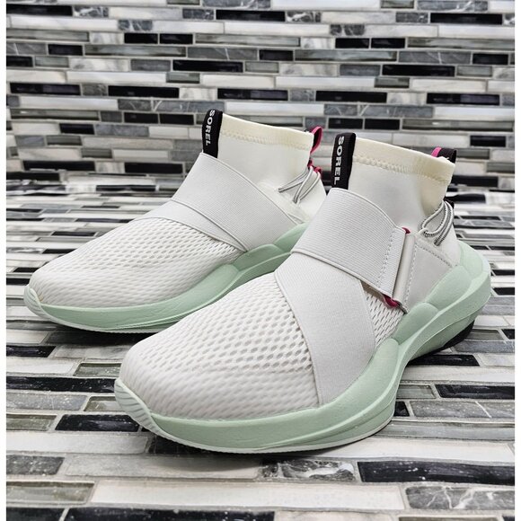 Sorel | Shoes | Sorel Womens Explorer Defy Mid Sneaker In Sea Salt ...